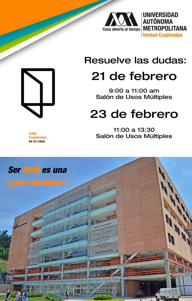 UAM Actividades para aspirantes